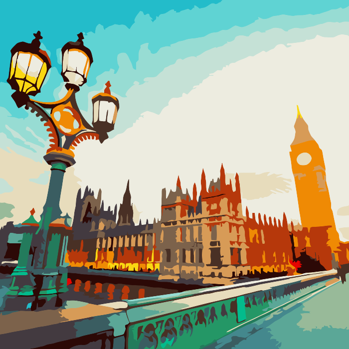 Oil Painting: Color by Number