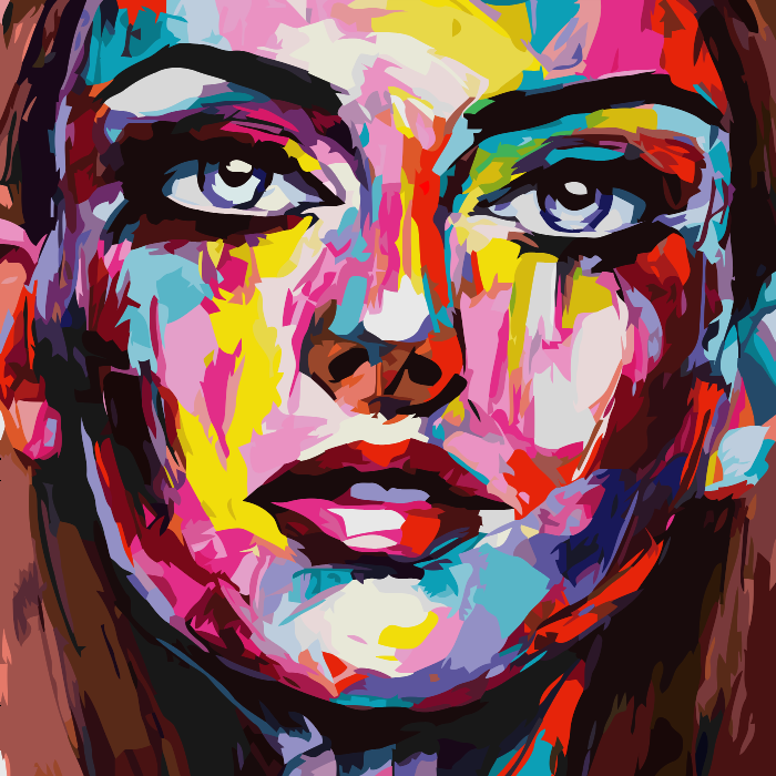 Oil Painting: Color by Number