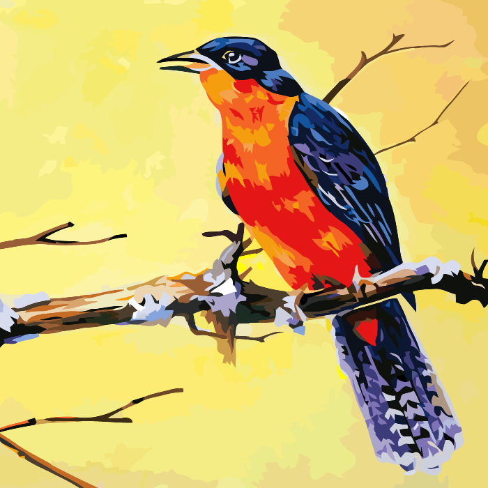 Oil Painting: Color by Number