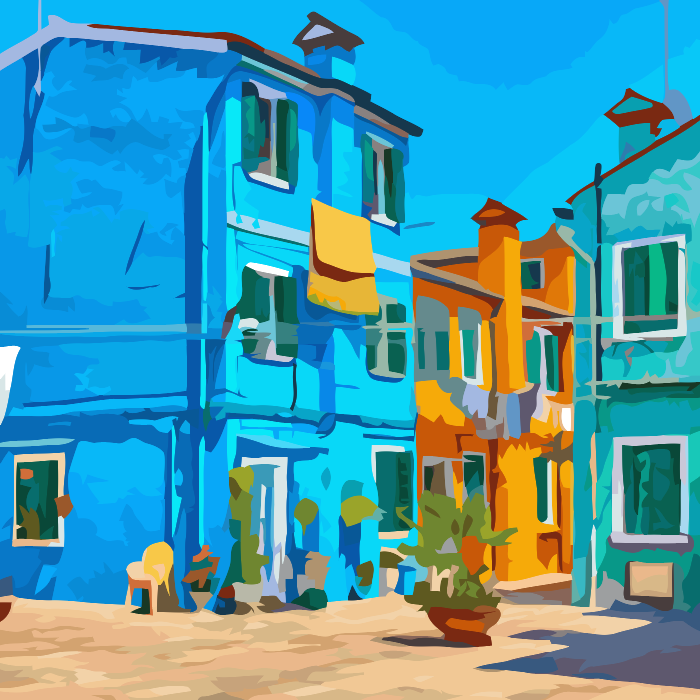 Oil Painting: Color by Number