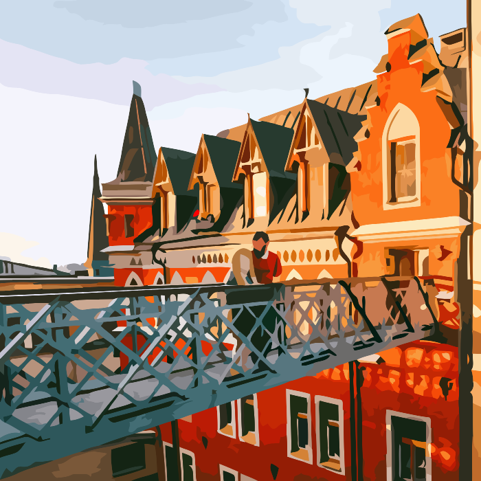 Oil Painting: Color by Number