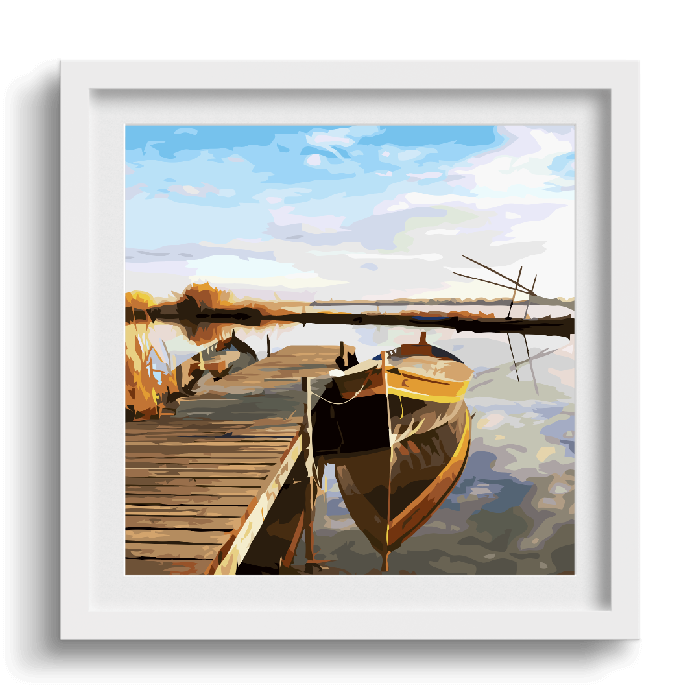 Oil Painting: Color by Number