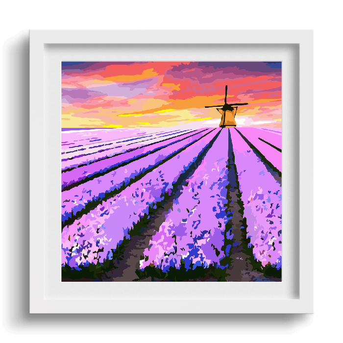 Oil Painting: Color by Number