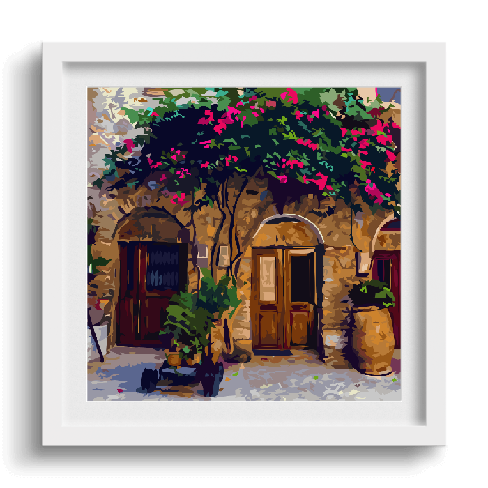 Oil Painting: Color by Number