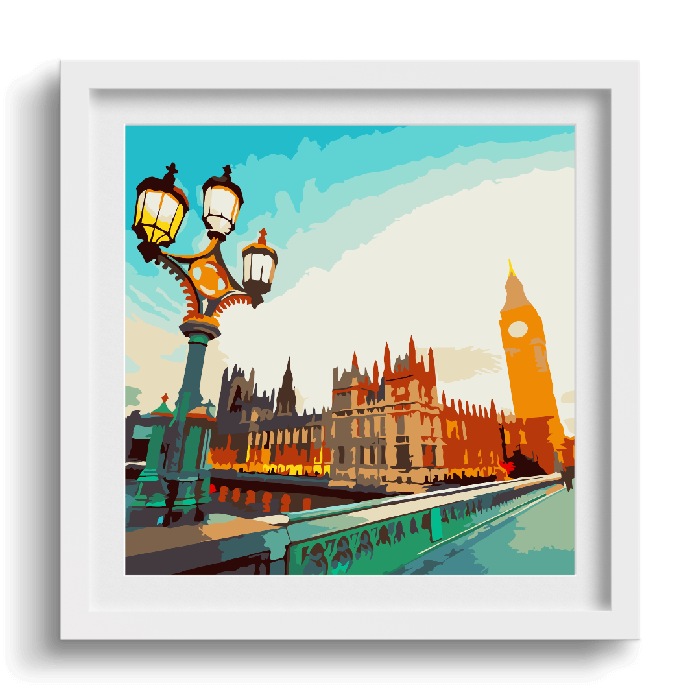 Oil Painting: Color by Number