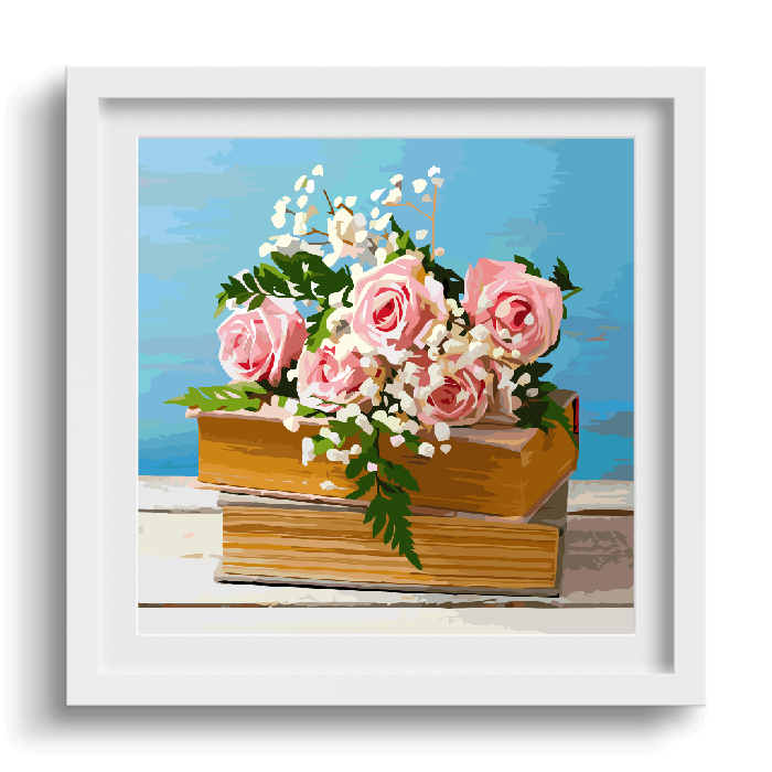 Oil Painting: Color by Number