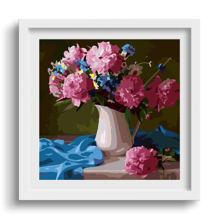 Oil Painting: Color by Number