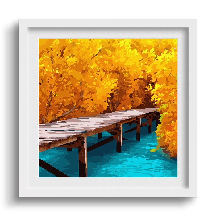 Oil Painting: Color by Number