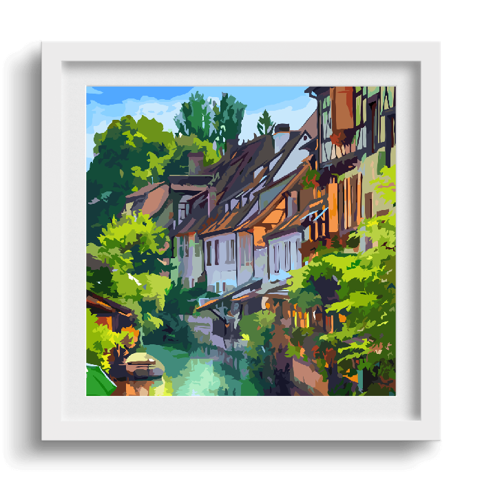 Oil Painting: Color by Number