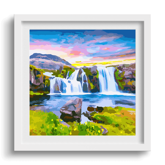 Oil Painting: Color by Number