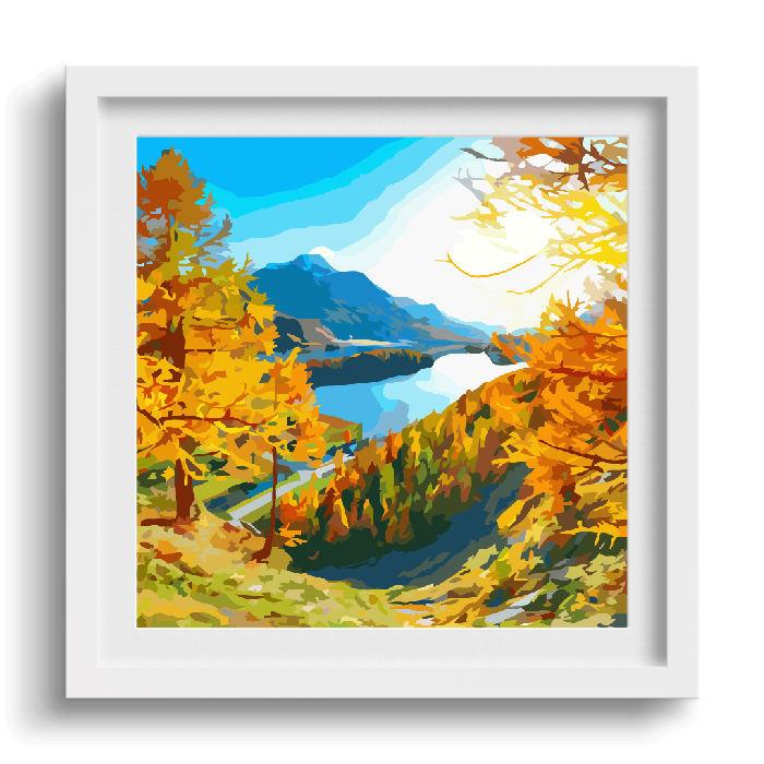 Oil Painting: Color by Number