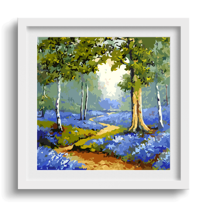 Oil Painting: Color by Number