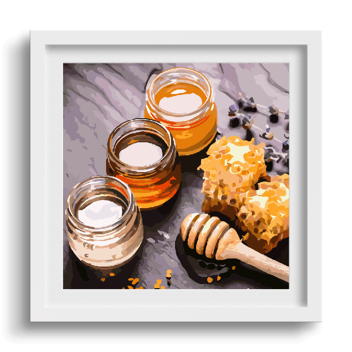 Oil Painting: Color by Number