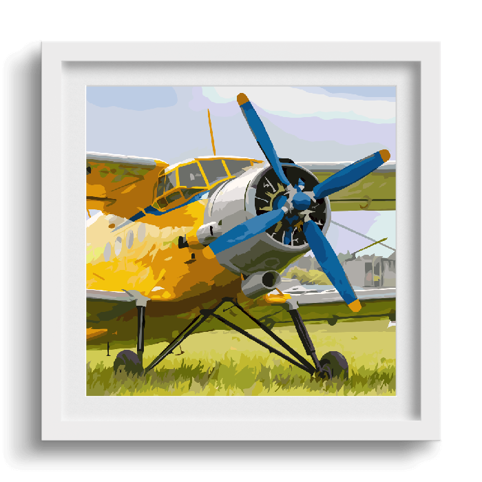 Oil Painting: Color by Number