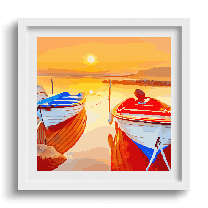 Oil Painting: Color by Number