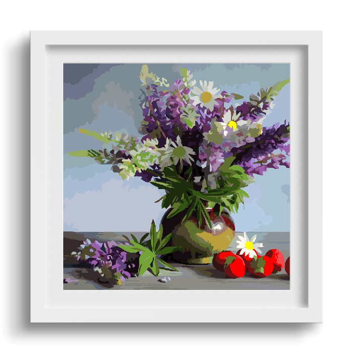 Oil Painting: Color by Number