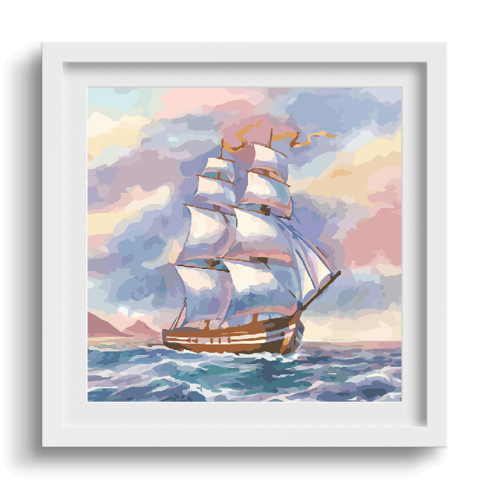 Oil Painting: Color by Number