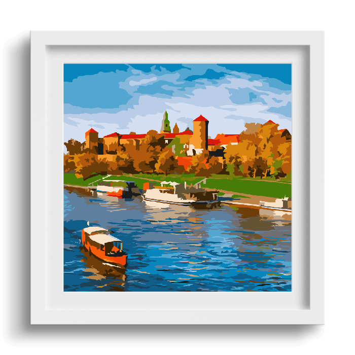 Oil Painting: Color by Number