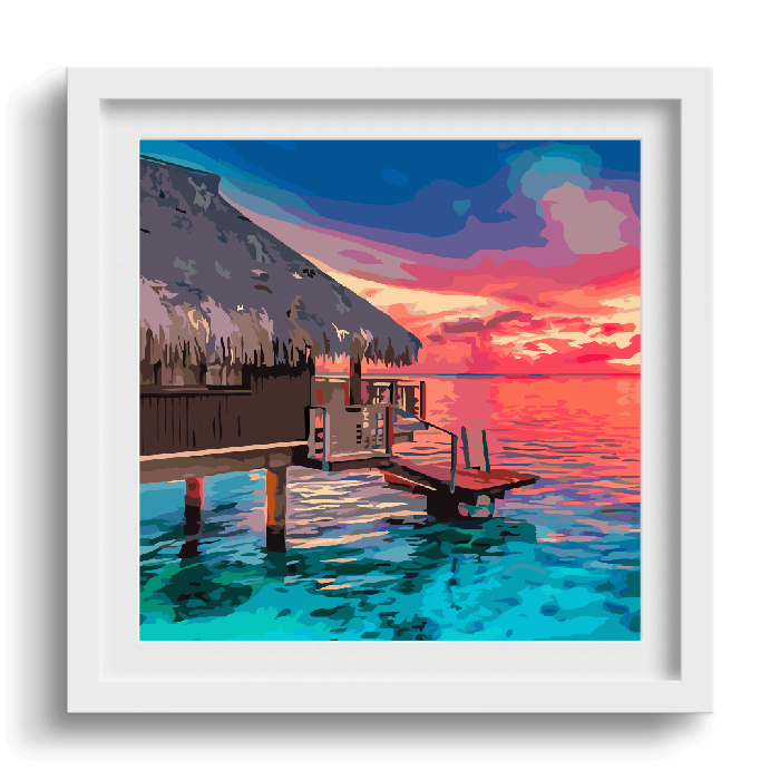 Oil Painting: Color by Number