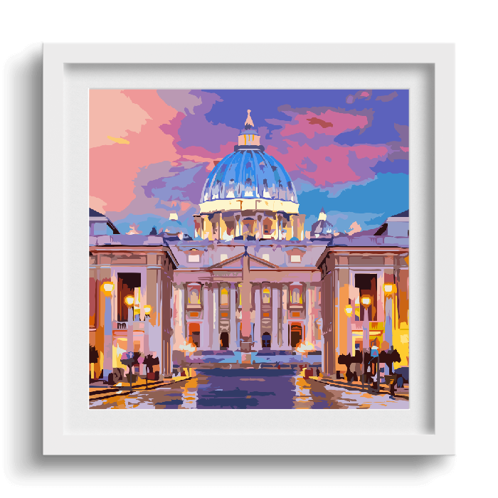 Oil Painting: Color by Number