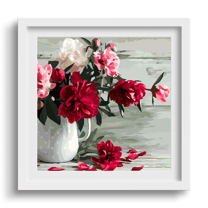 Oil Painting: Color by Number