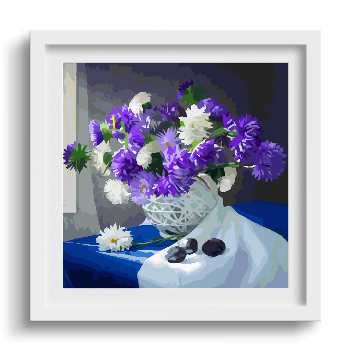 Oil Painting: Color by Number