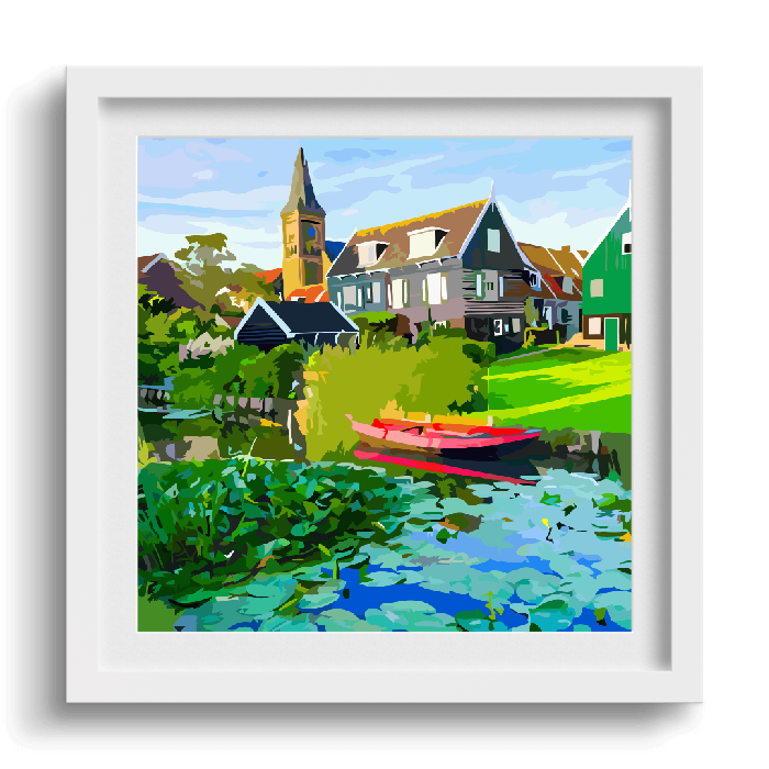 Oil Painting: Color by Number