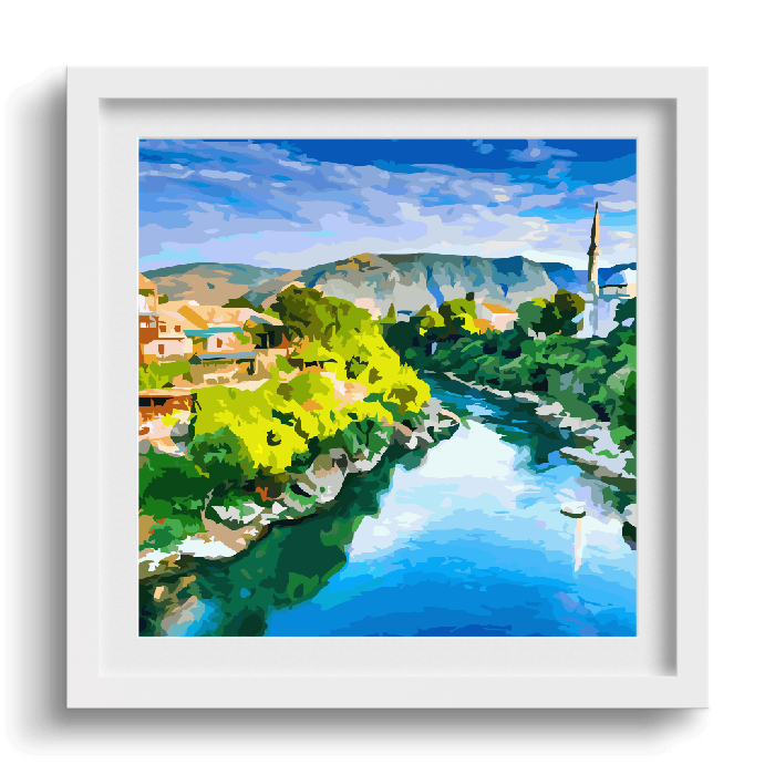 Oil Painting: Color by Number