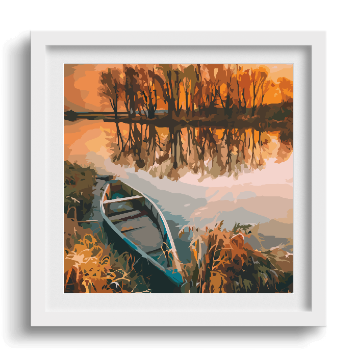 Oil Painting: Color by Number