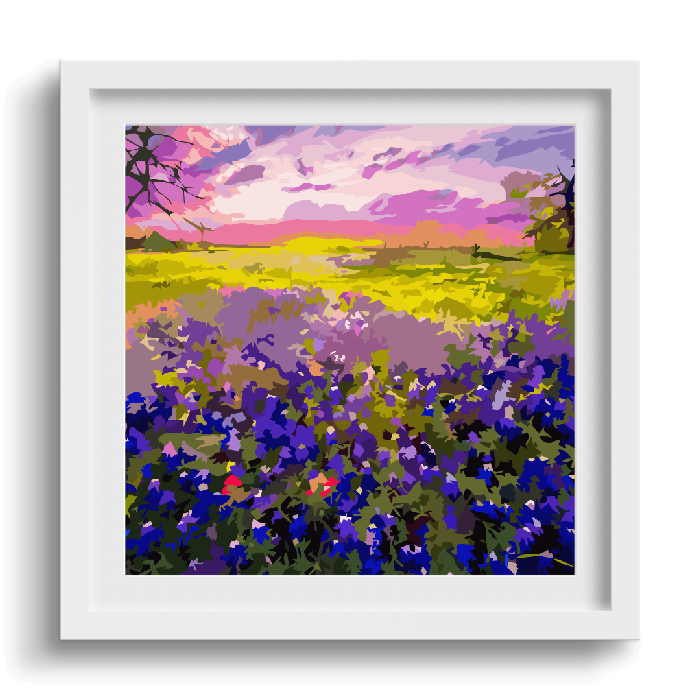 Oil Painting: Color by Number