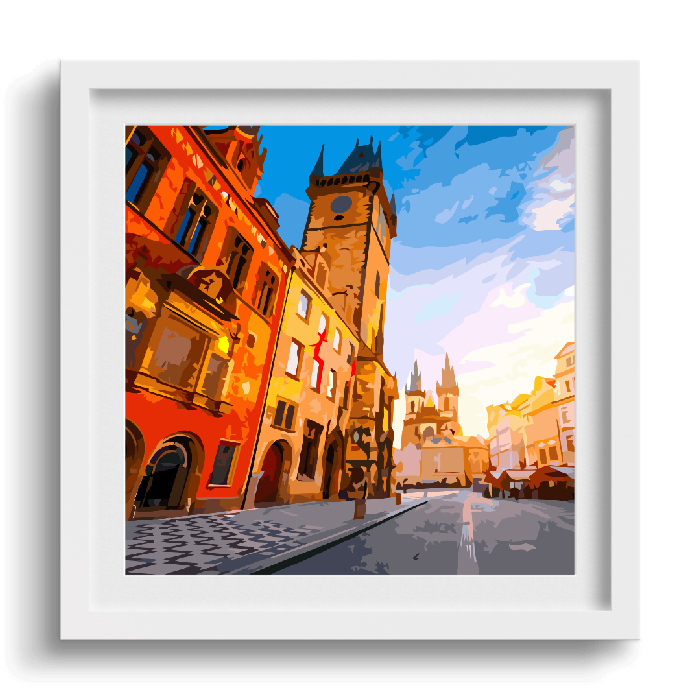 Oil Painting: Color by Number