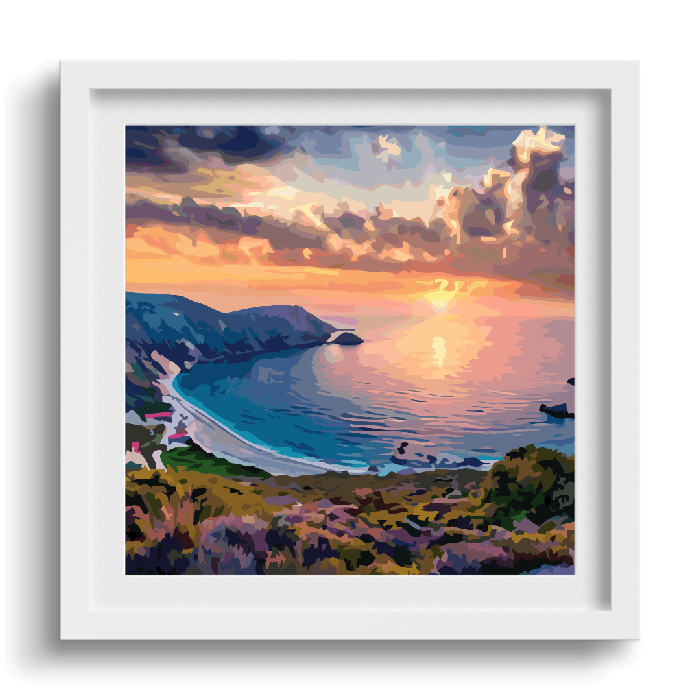 Oil Painting: Color by Number