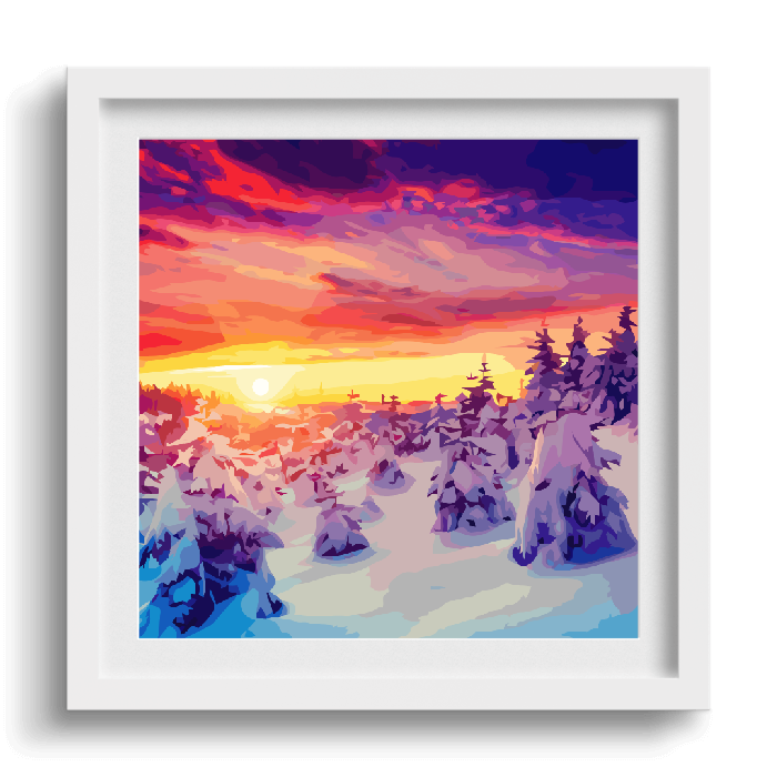 Oil Painting: Color by Number