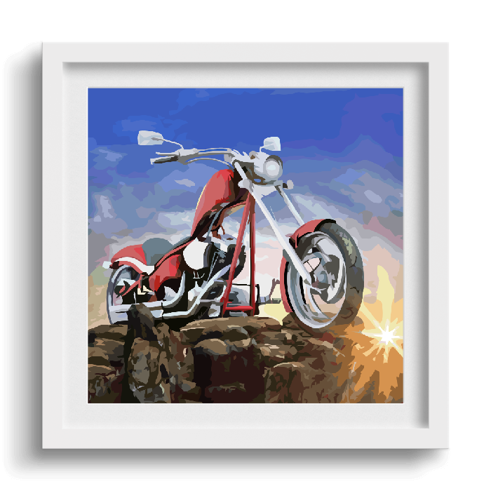 Oil Painting: Color by Number