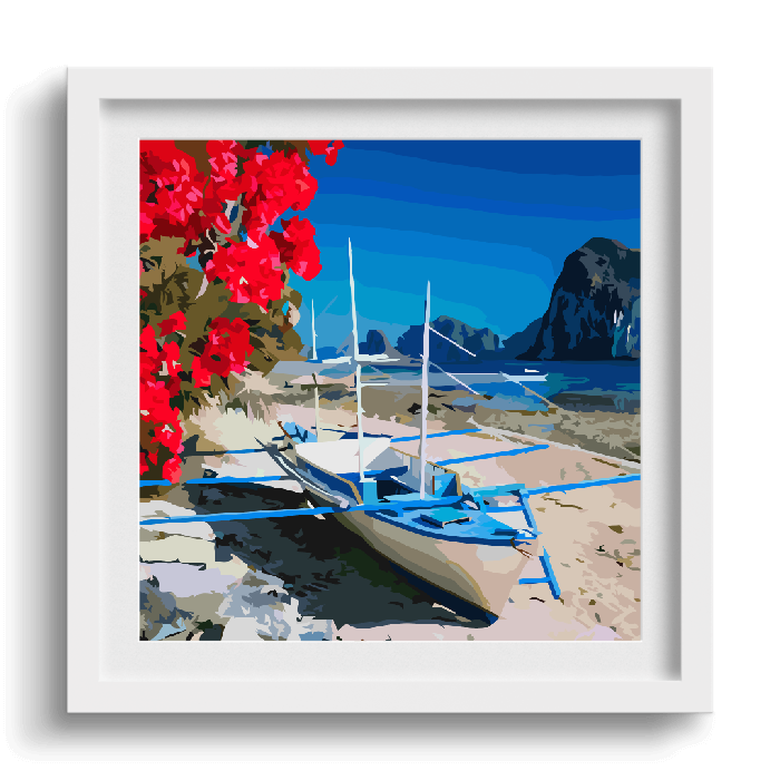 Oil Painting: Color by Number