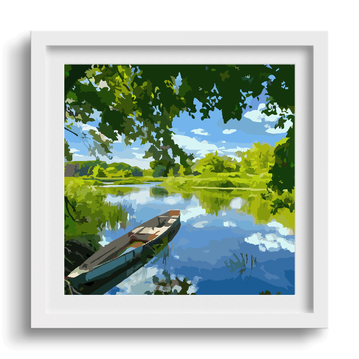 Oil Painting: Color by Number