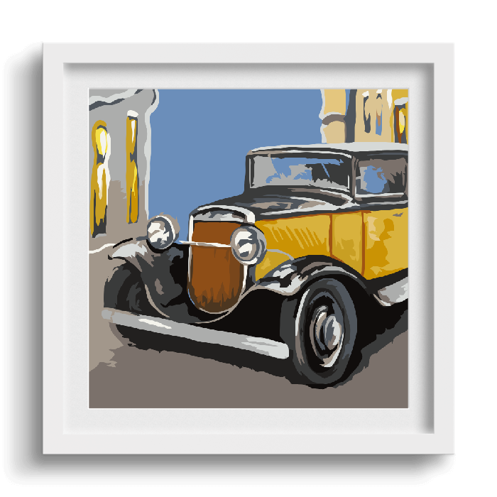 Oil Painting: Color by Number