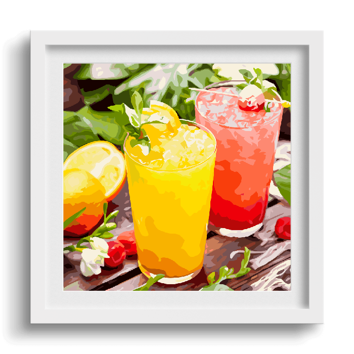 Oil Painting: Color by Number