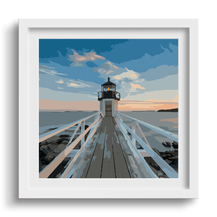 Oil Painting: Color by Number