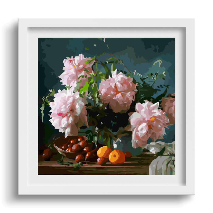 Oil Painting: Color by Number