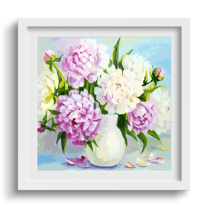 Oil Painting: Color by Number