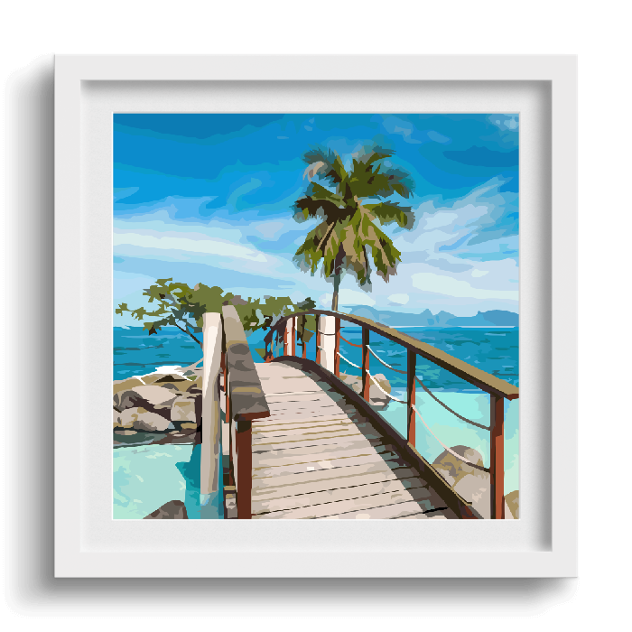 Oil Painting: Color by Number