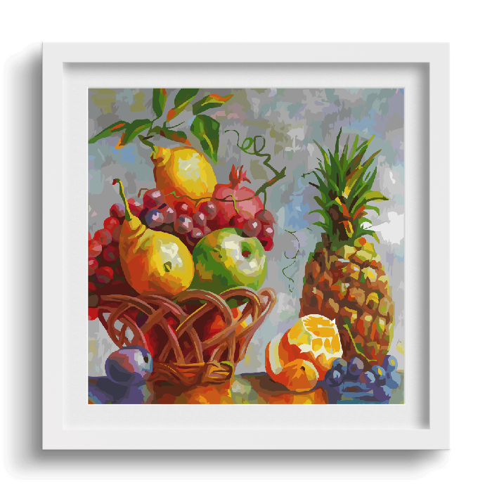 Oil Painting: Color by Number