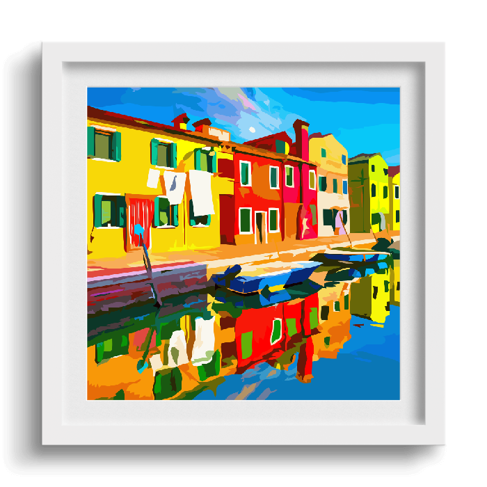 Oil Painting: Color by Number