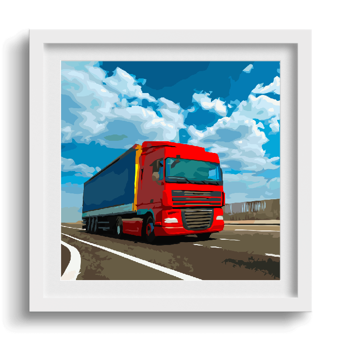 Oil Painting: Color by Number