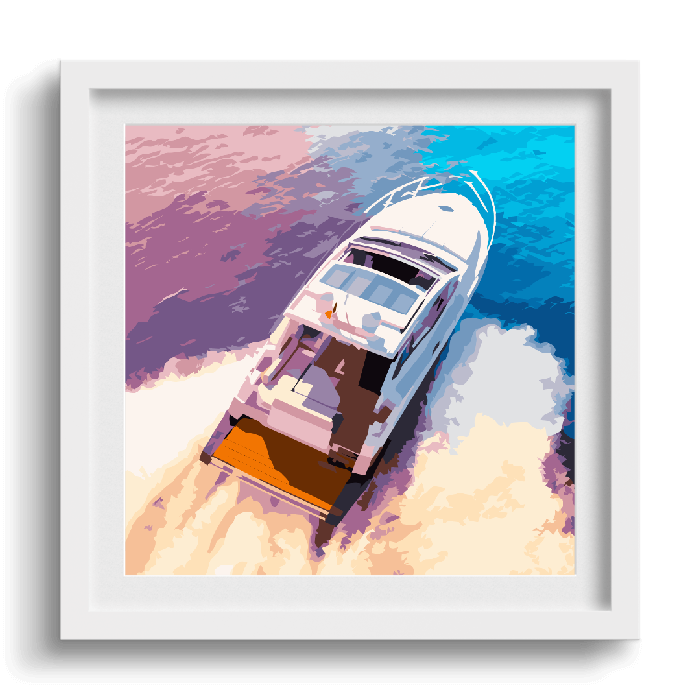 Oil Painting: Color by Number